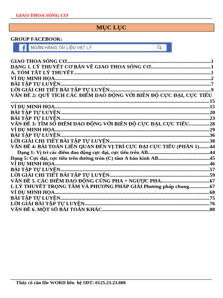 Giao Thoa Sóng | PDF