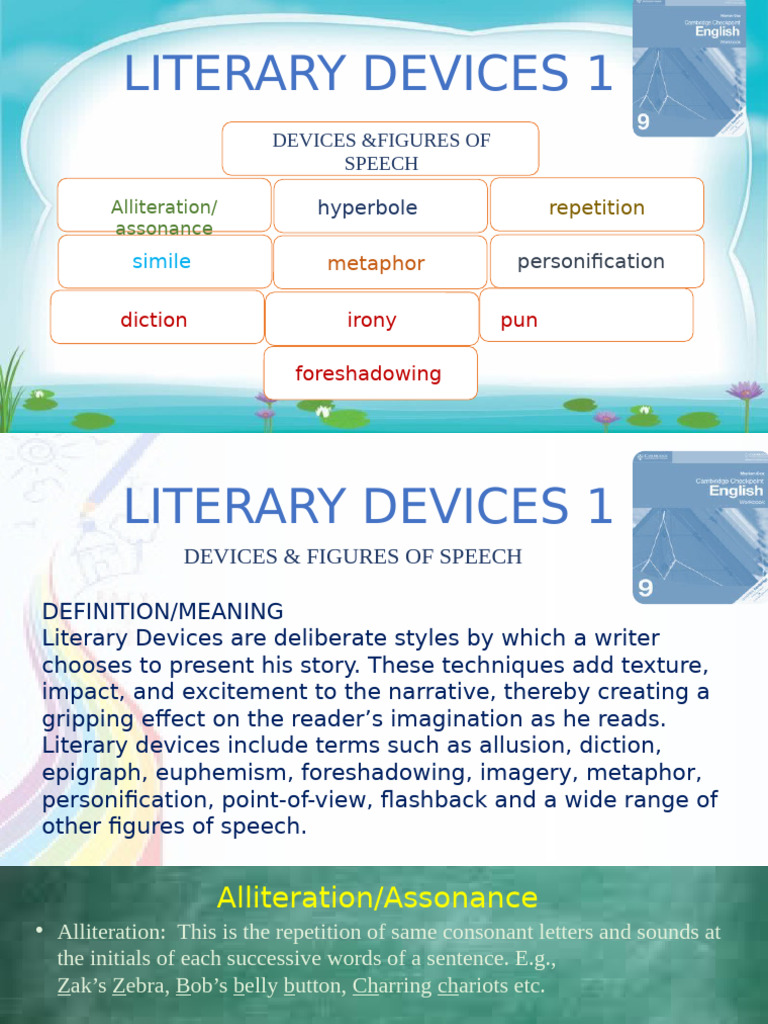 Literary Devices | PDF | Linguistics