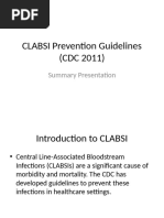 Clabsi Bundle Checklist | PDF