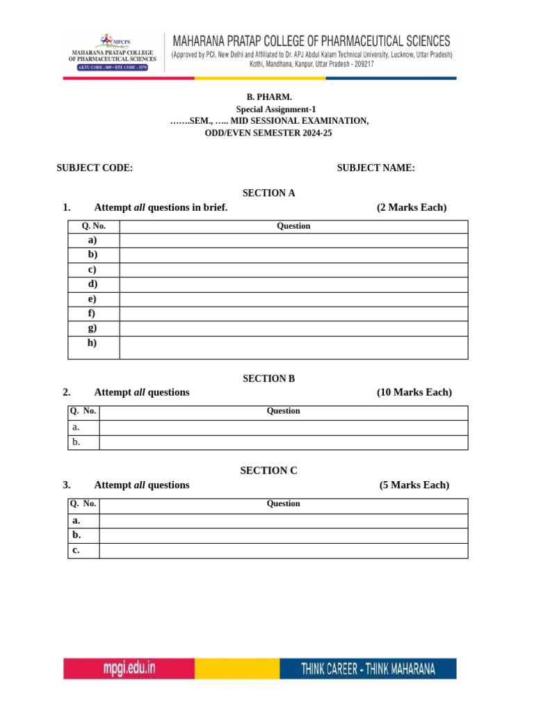 Special Assignment MPCPS | PDF