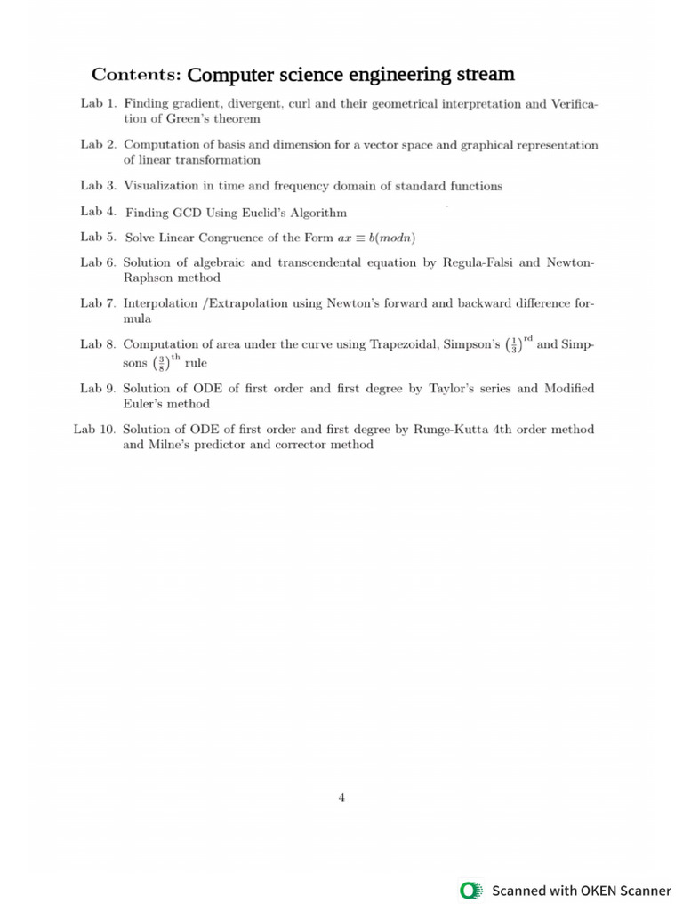 CSE Stream Lab Programs | PDF