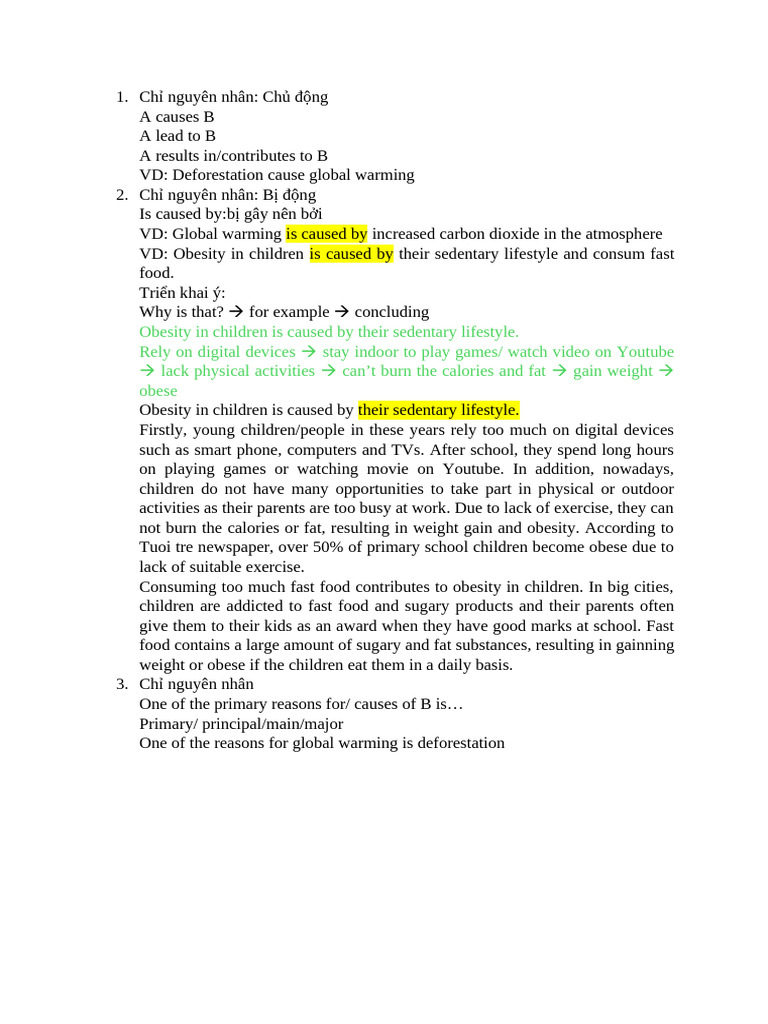 Các D NG Câu Cơ B N | PDF