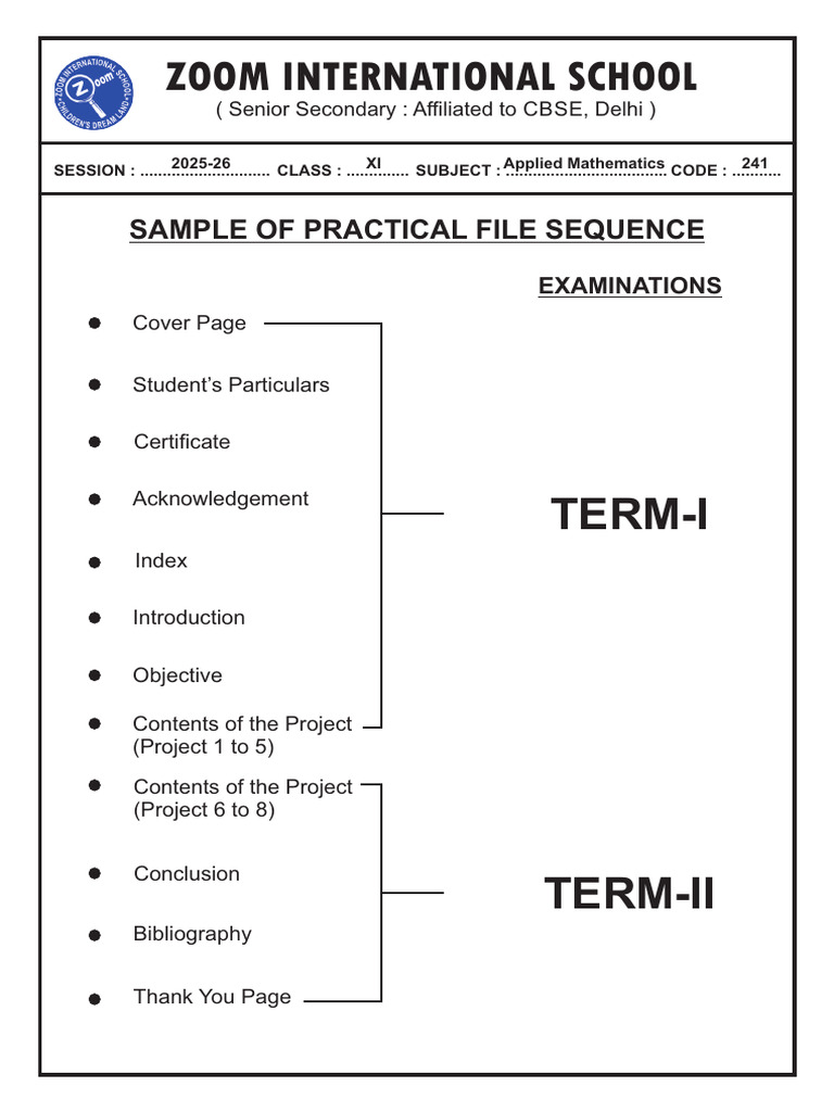 3495xi - Applied Mathematics Project - Term-I - 2025-26 (Final Combined ...