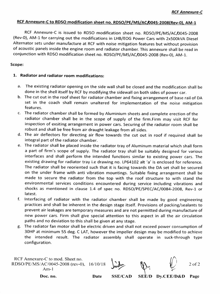 RCF Anx-C 0045 MS | PDF