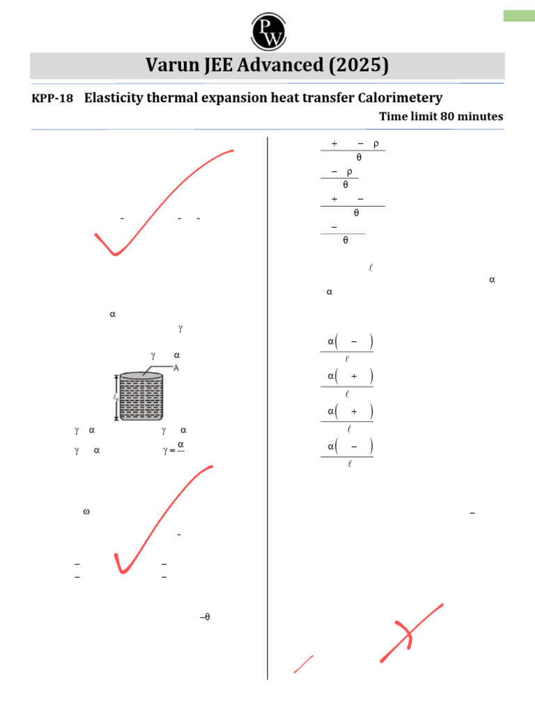 KPP 18 Elasticity Thermal Expansion Heat Transfer Calorimetery | PDF | Thermal Expansion | Ice