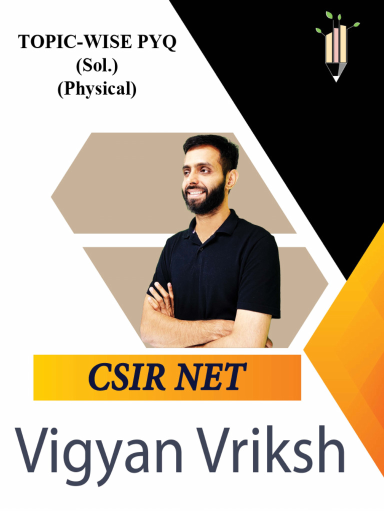 Physcial Csir Net Pyq Solution | PDF | Crystal Structure | Chemical Equilibrium