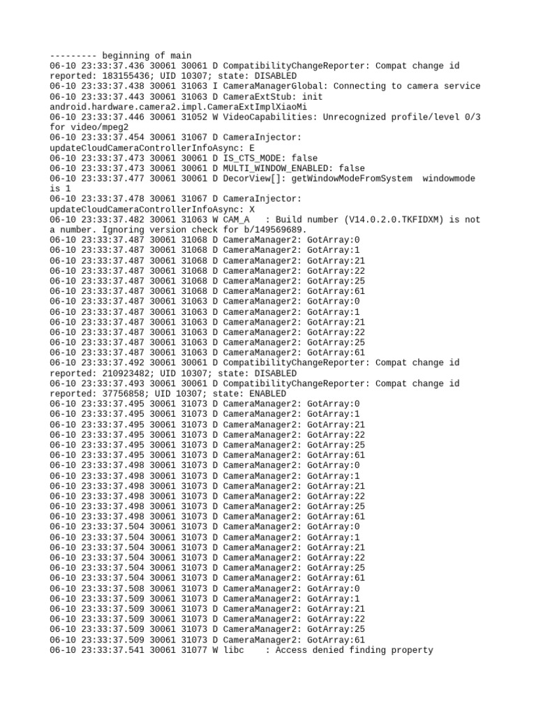 Log Cat 1749573217329 | PDF | Computer Programming | Computing