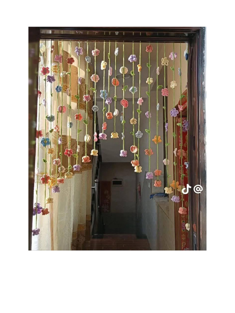 Flower Curtain Pattern | PDF