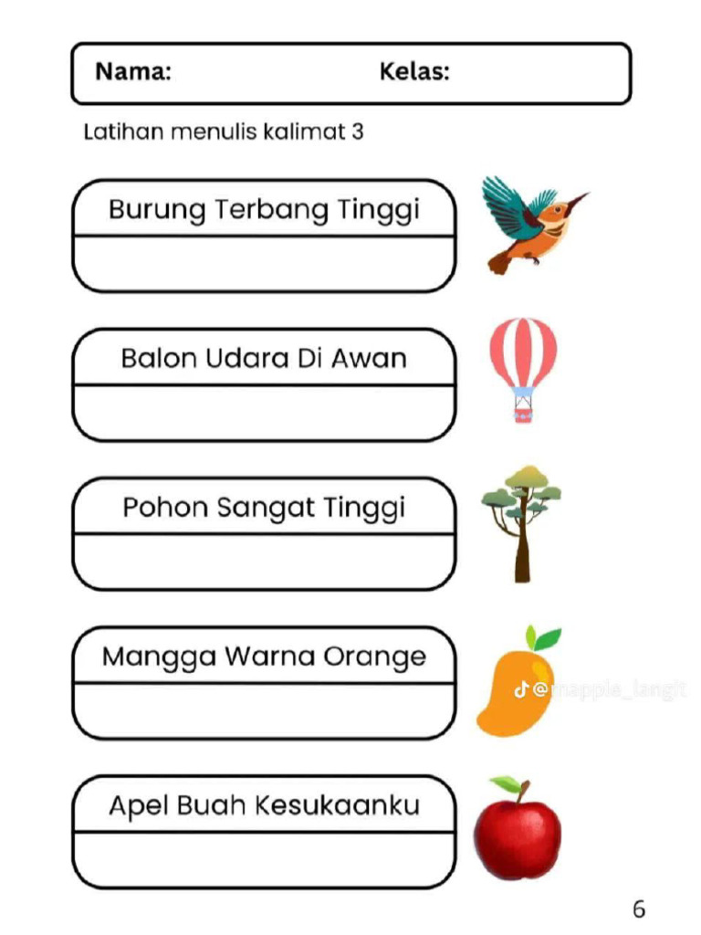 Latihan Menulis | PDF