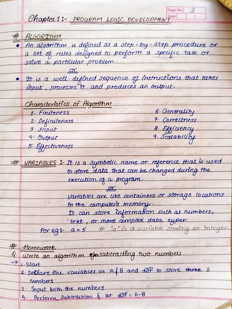 C (1) Notes by Isha Parmar | PDF