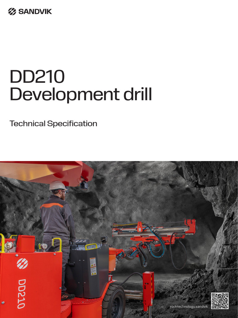 Dd210 Specification Sheet English | PDF | Drilling | Drill