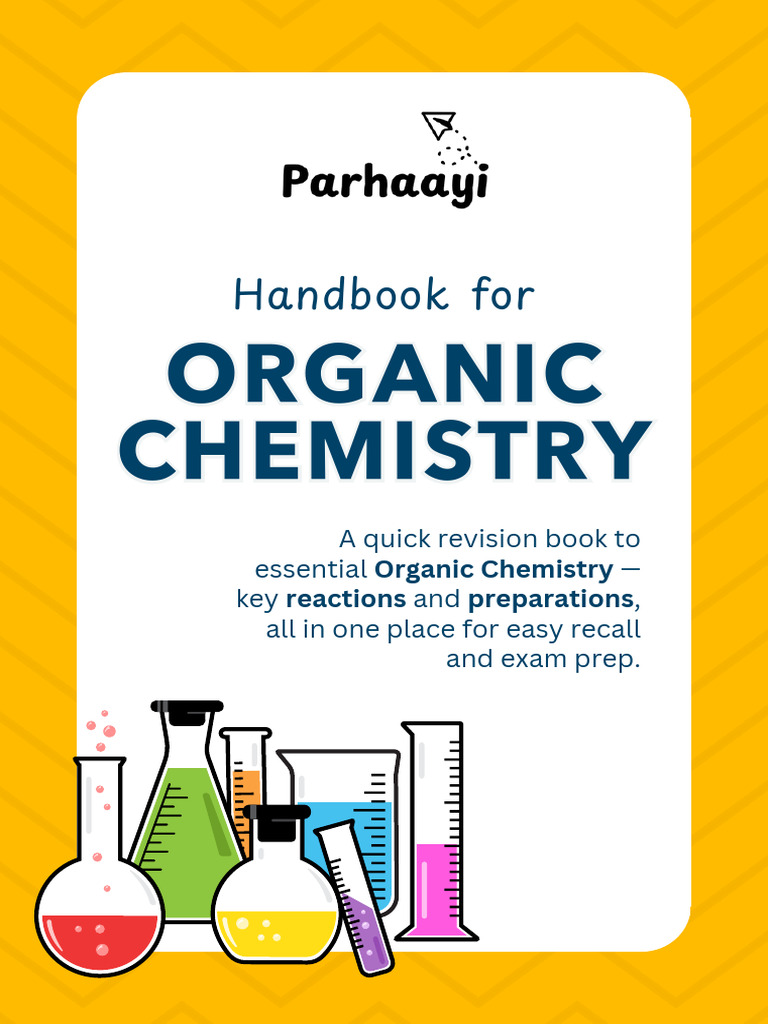 Organic Chemistry Revision Handbook | PDF | Aldehyde | Amine
