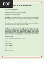 Contoh RPP Deep Learning | PDF