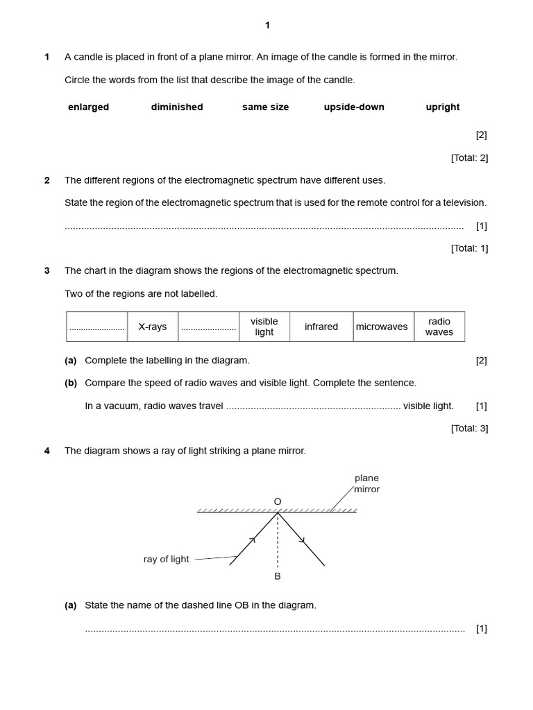 Assignment Unit3-Waves 20250426142435 | PDF | Waves | Mirror