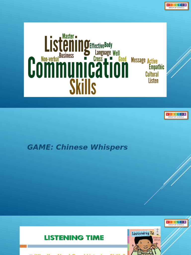 Effective Listining Skills | PDF