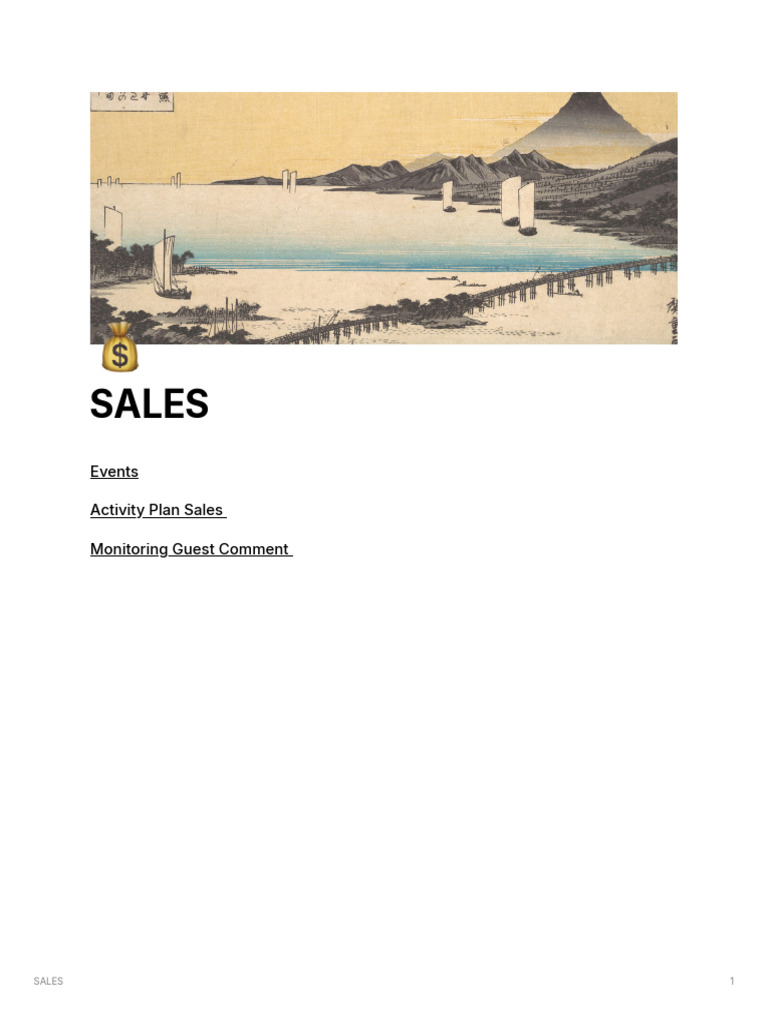 Sales | PDF