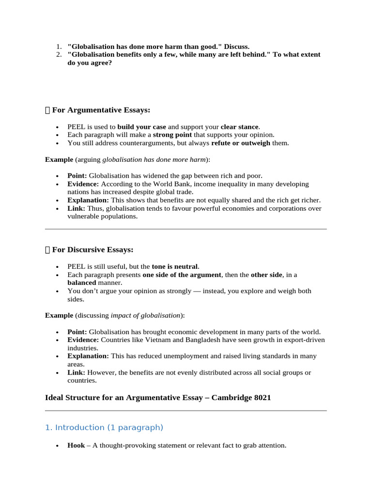 Globalisation Has Done More Harm Than Good | PDF | Argument | Globalization
