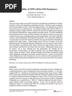 NFPA 855: 2026 Explosion Control Updates | PDF | Explosion