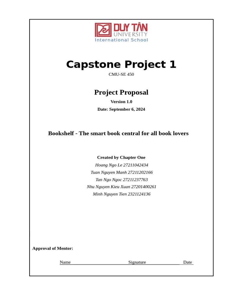 Smart Book Central Project Proposal | PDF | Scrum (Software Development ...
