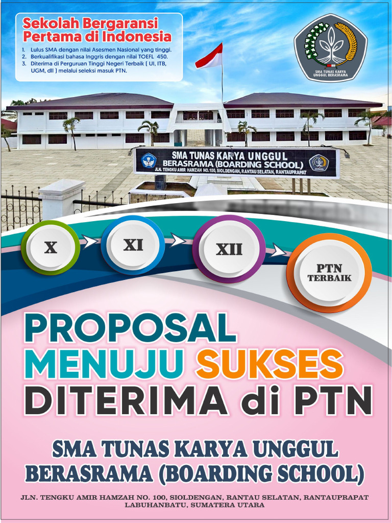 Presentation Proposal Menuju Sukses | PDF