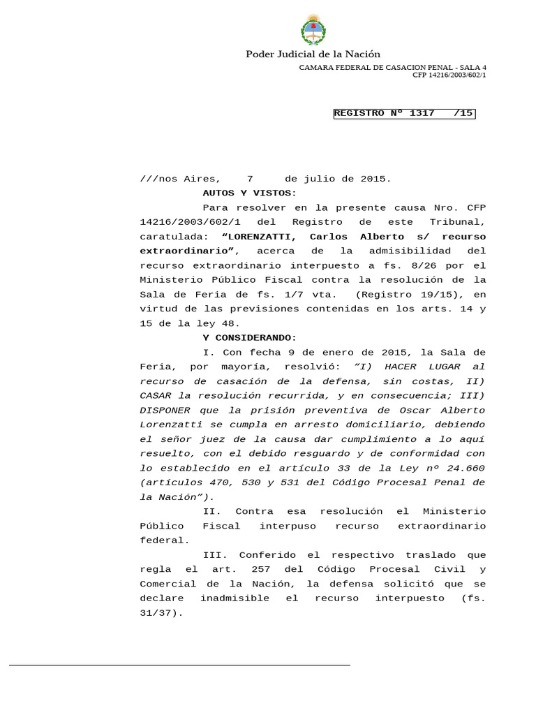 Fallo | PDF | Fiscal | Justicia