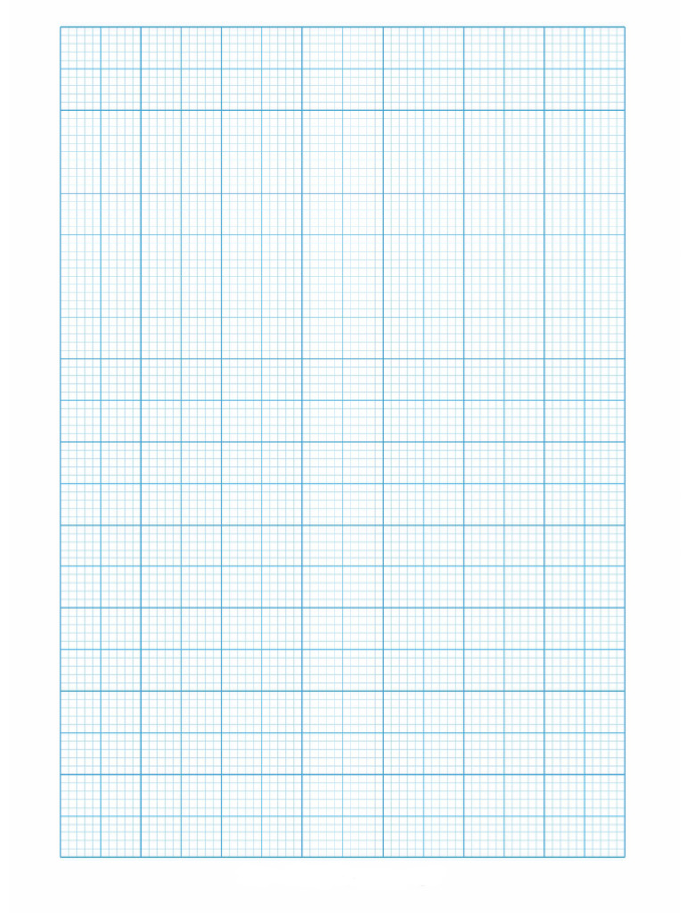 Millimeter Graph Paper Printable A4 Page | PDF