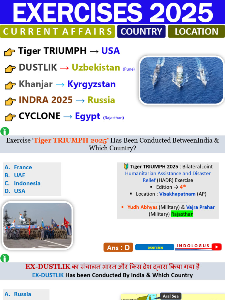 2025 Military Exercise (2024) | PDF
