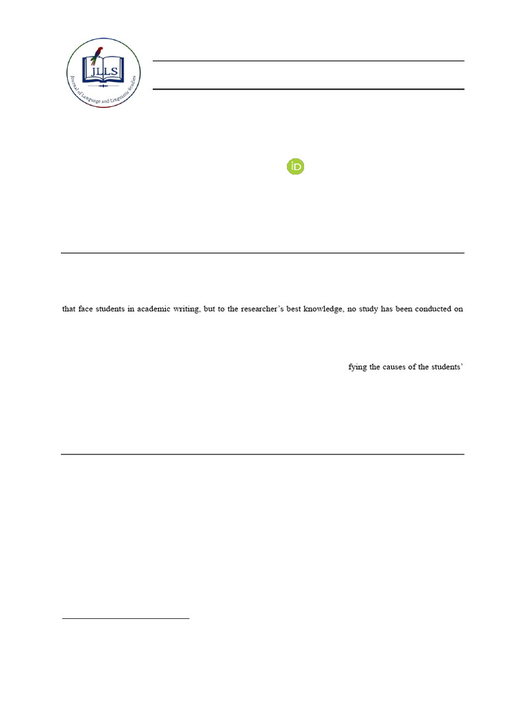 Challenges Facing Jordanian Undergraduates in Writing Graduation ...