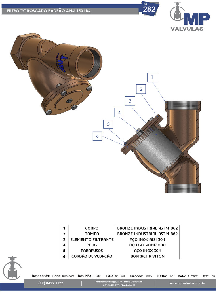 Ft.282 Filtro y Rosca b62 150lbs | PDF