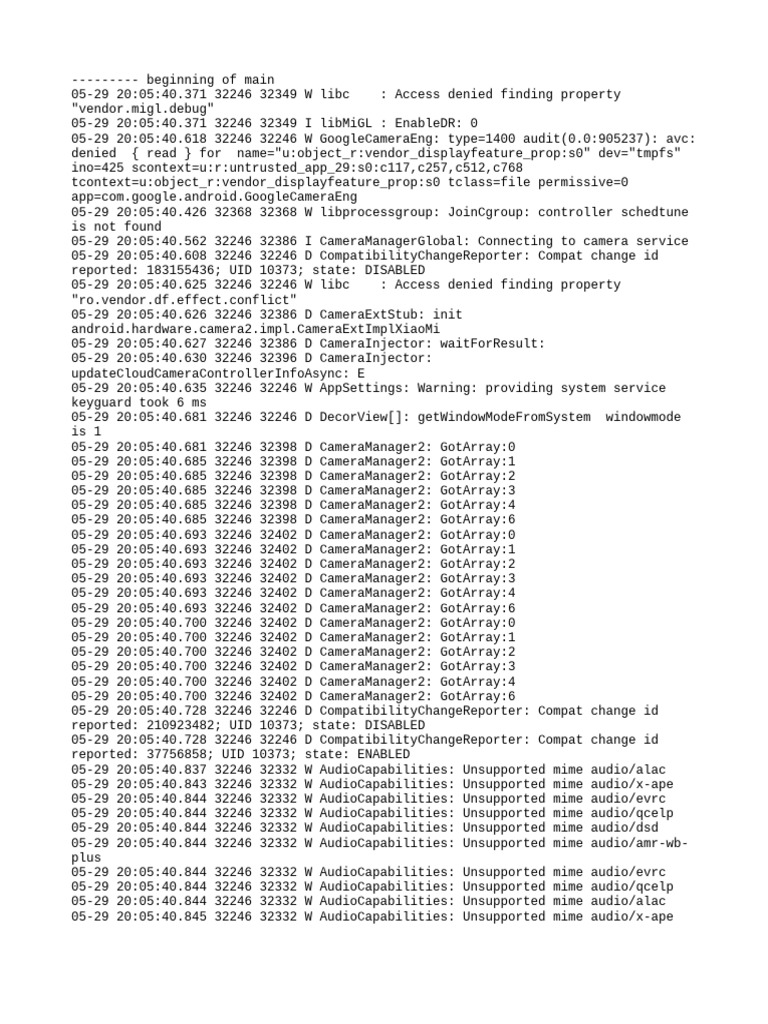 Log Cat 1748523940283 | PDF | System Software | Computer Architecture