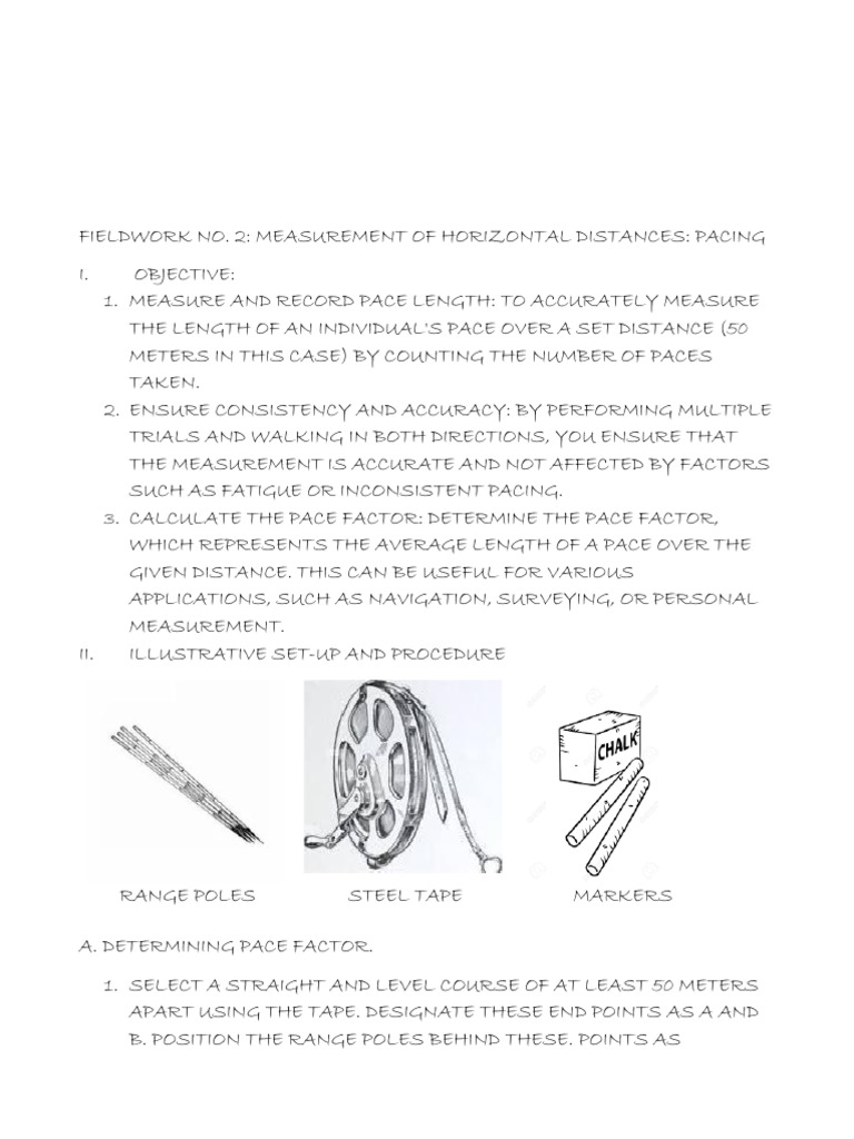 Measuring Distances by Pacing Techniques | PDF | Accuracy And Precision ...