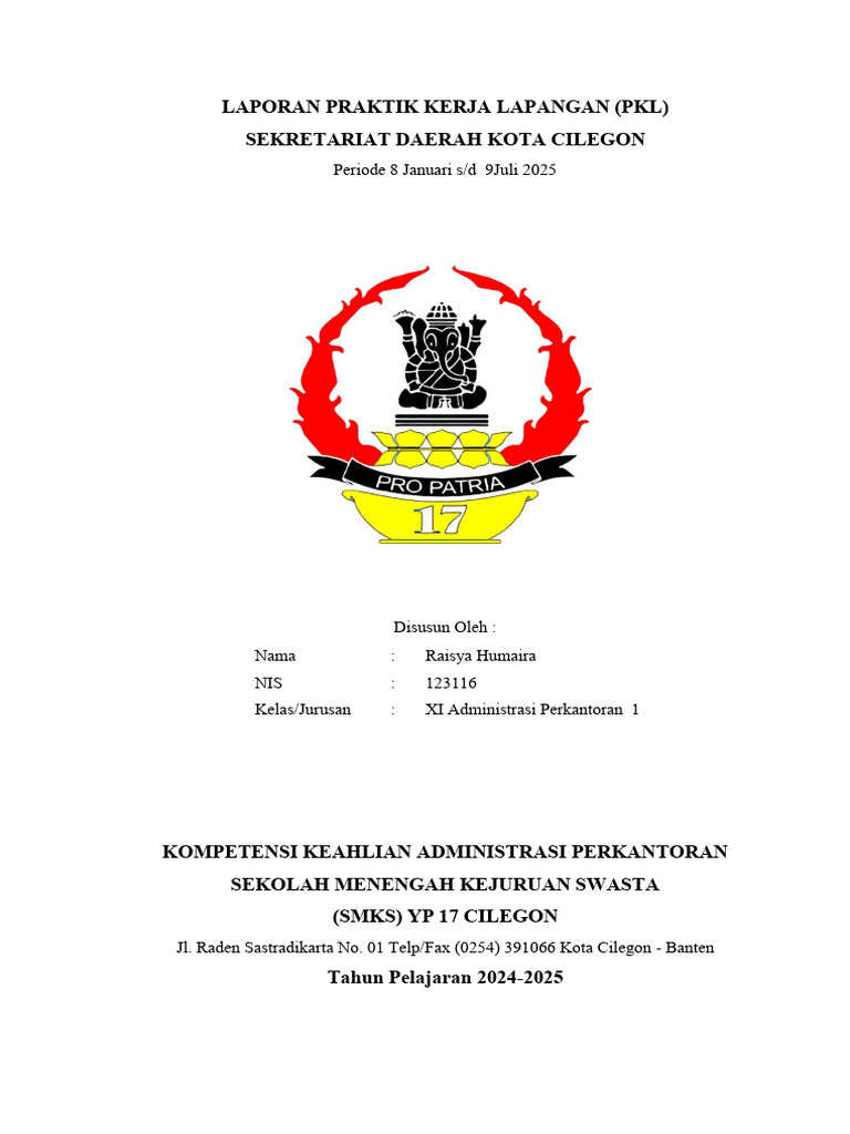Laporan Raisya Humaira 11ap1 | PDF