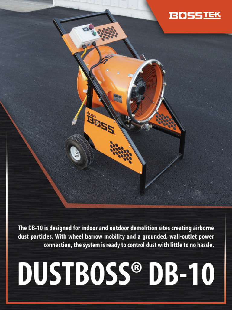 DustBoss DB-10 - Spec Sheet | PDF