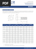 Hex Bolt Standard Drawing | PDF