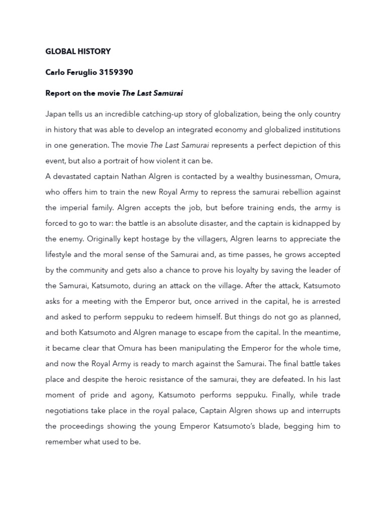 History Report | PDF
