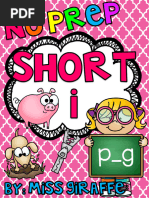 4 - Short o Worksheets - CVC Words | PDF