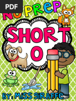 4 - Short o Worksheets - CVC Words | PDF