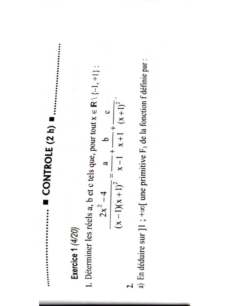 Correction Math GI1 PCR1 GMP1 | PDF