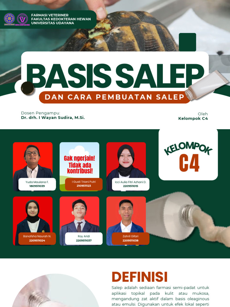 C4 Basis Salep Dan Cara Pembuatan Salep 2 | PDF