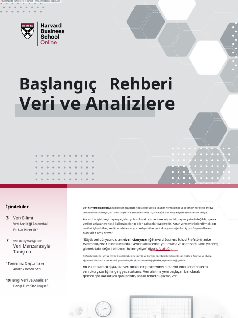 A Beginners Guide To Data and Analytics - En.tr | PDF