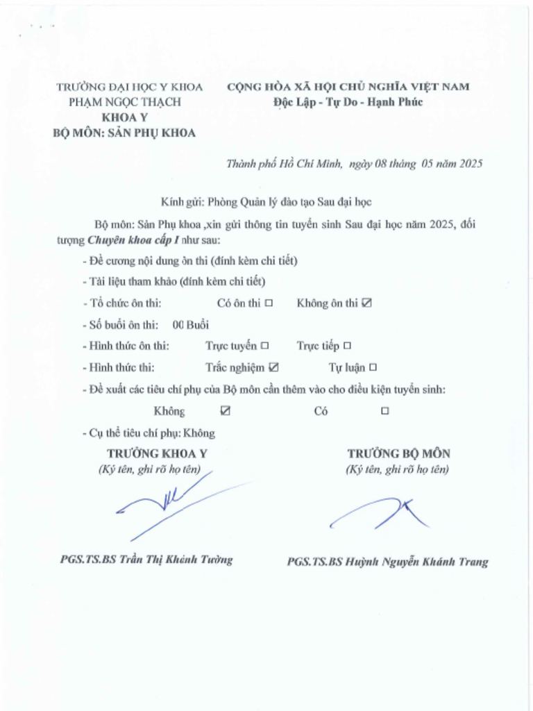 De Cuong Thi CKI SPK | PDF