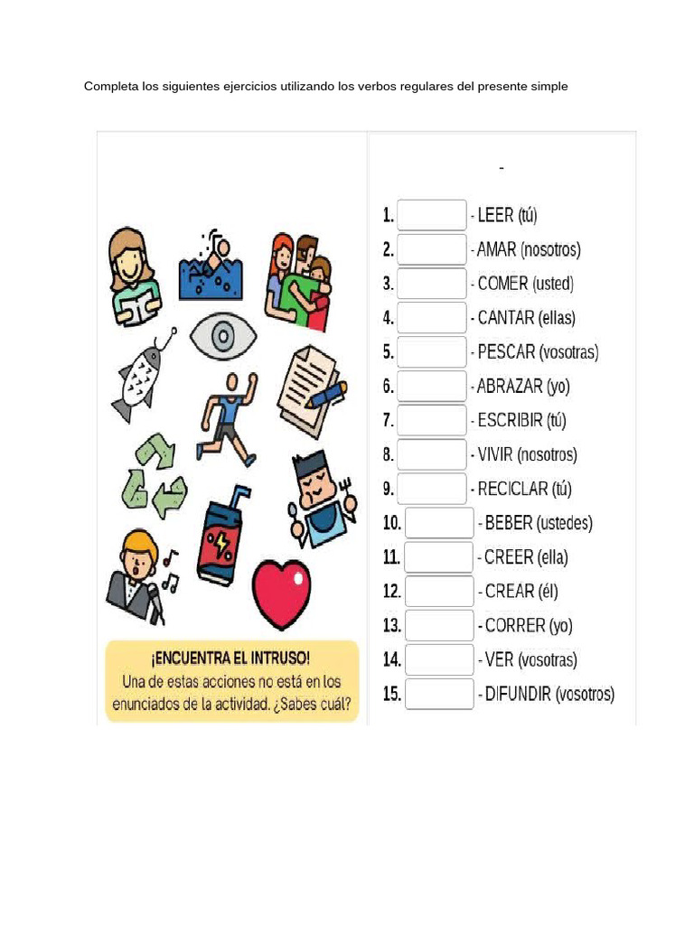 Presente Regular 1 | PDF