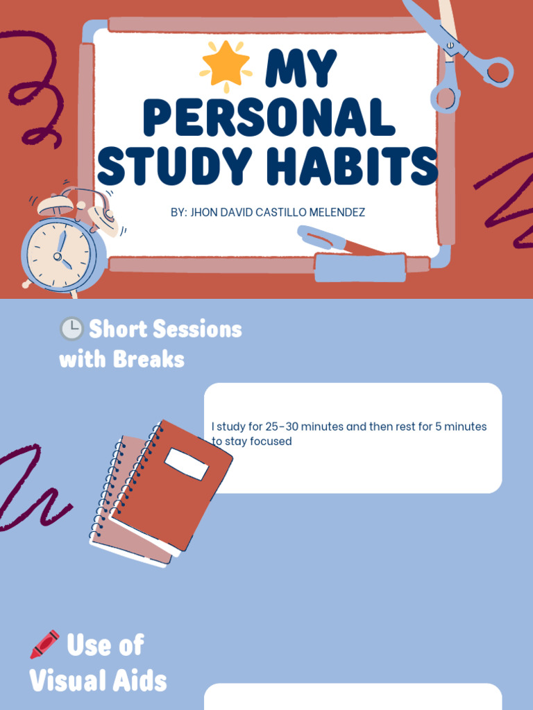 Orange Blue and Cream Illustrative Healthy Habits Adulting Tracker ...