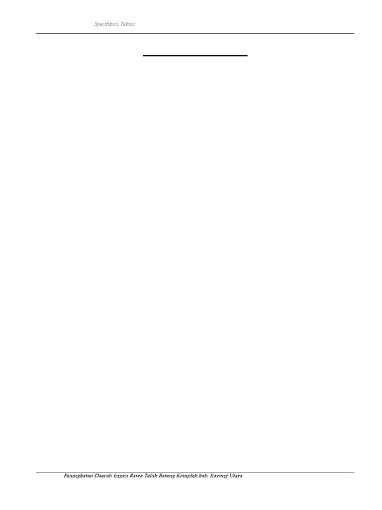 Spektek+Peningkatan+DIR +Teluk+Batang+Komplek2025+Fix | PDF