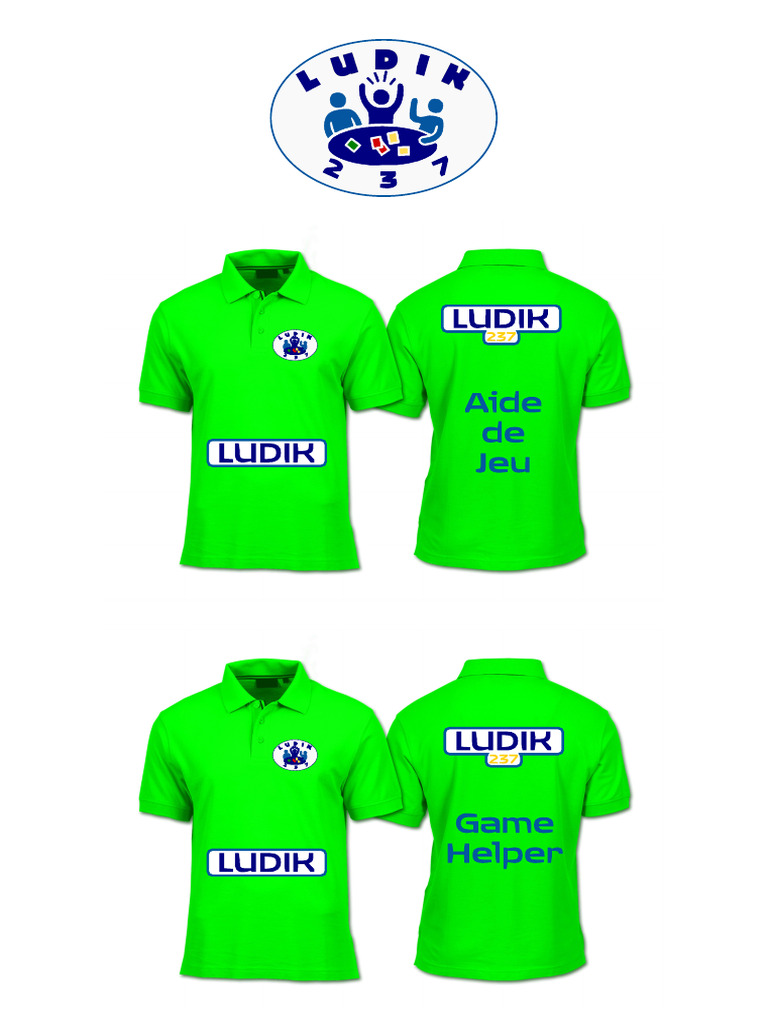 LUDIK-237 Tshirt Aide de Jeu | PDF