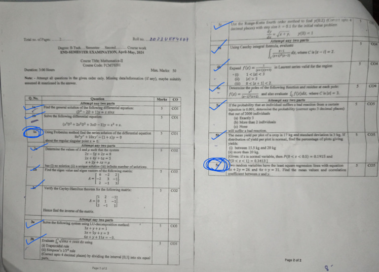 2024 Maths Ese | PDF