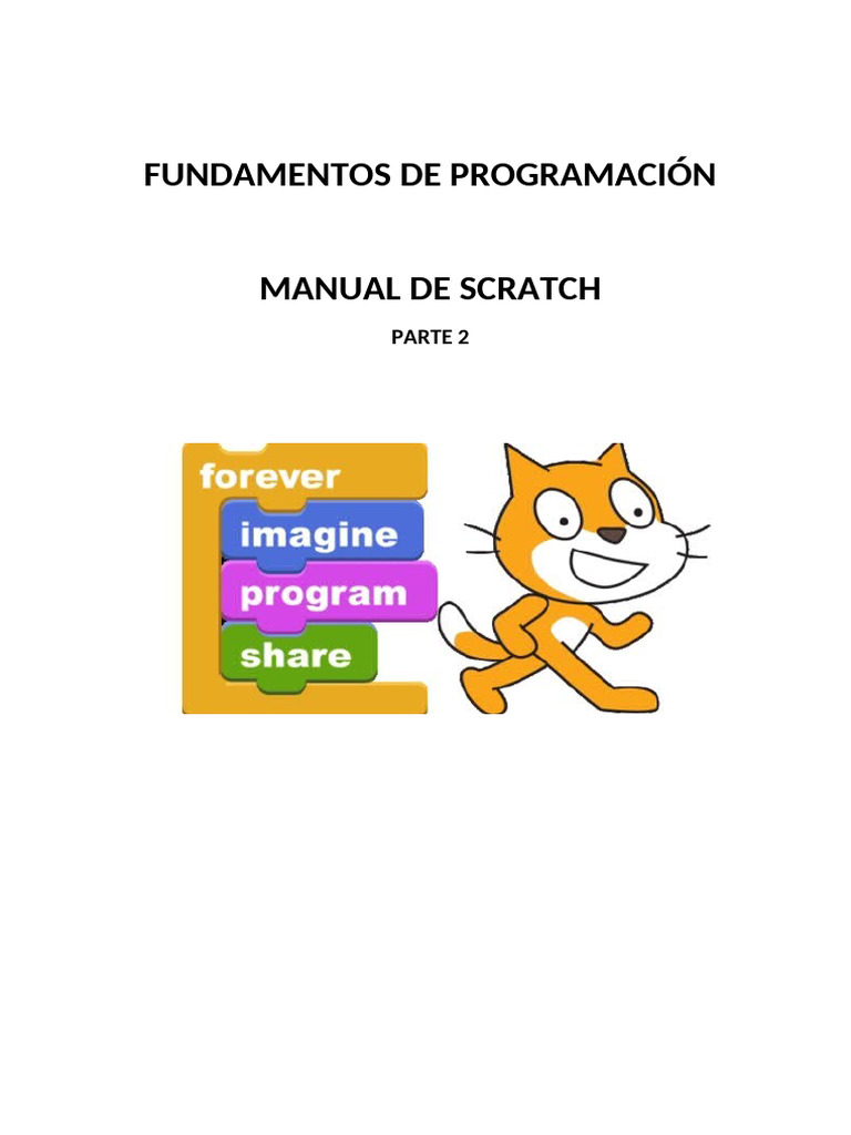 Sesión2 Scratch Parte2 Ok | PDF | Flujo de control | Programación de ...