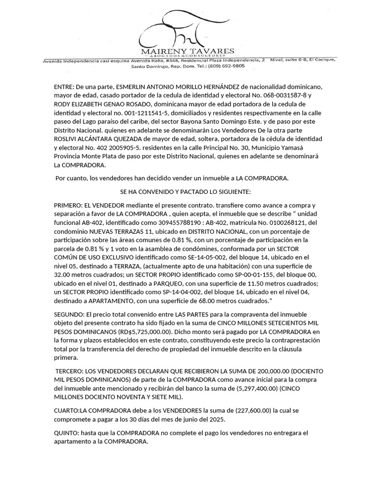 Acto Notarial | PDF