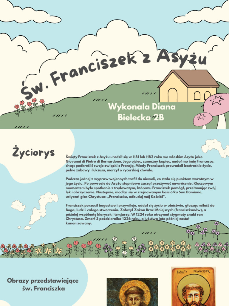 Sw. Franciszek Z Asyzu PDF | PDF