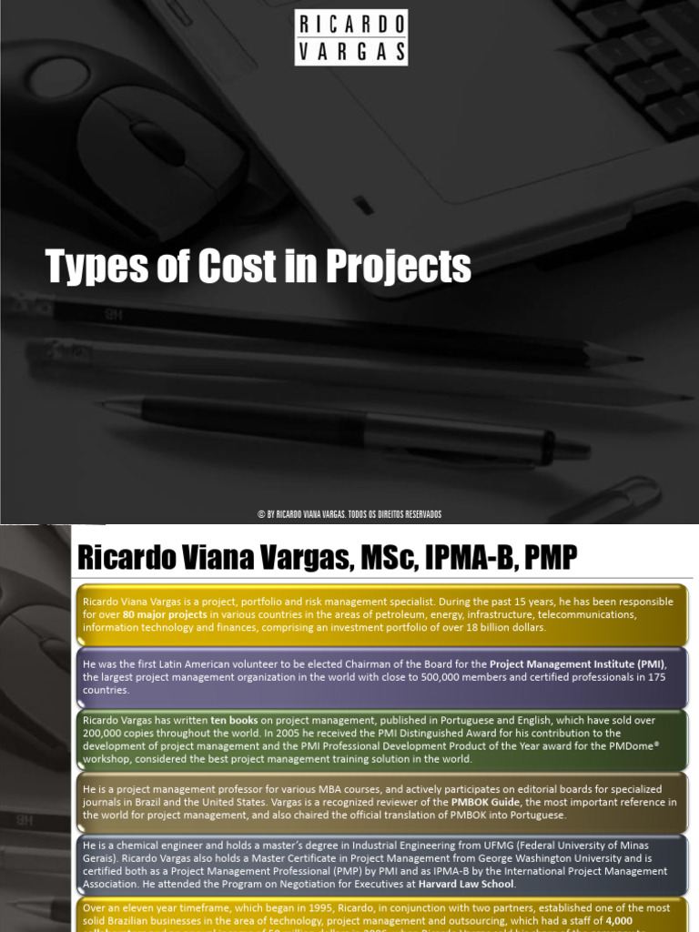 Types of Project Costs Explained | PDF | Business | Economies